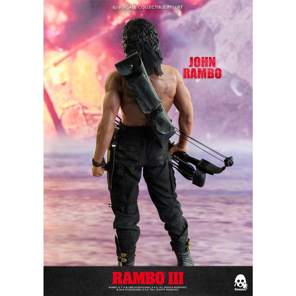 3A Threezero 3Z0169 1/6 Scale First drop of blood Rambo God of the ...