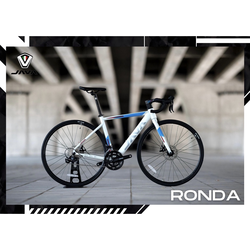 จักรยานเสือหมอบ JAVA RONDA 18speed แฮนด์ Integrated Aero | Shopee Thailand