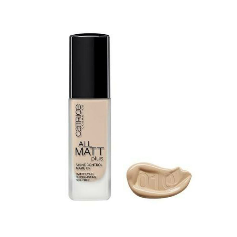 Catrice - ALL MATT PLUS SHINE CONTROL MAKE UP รองพื้นเนื้อแมตต์ 010 ...