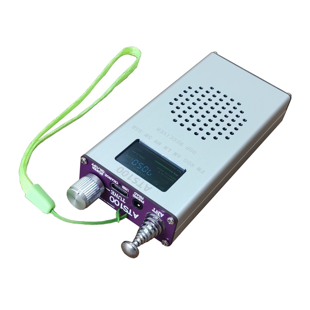 New Portable ATS100 SI4732 All band Receiver FM RDS AM LW MW SW SSB150K ...