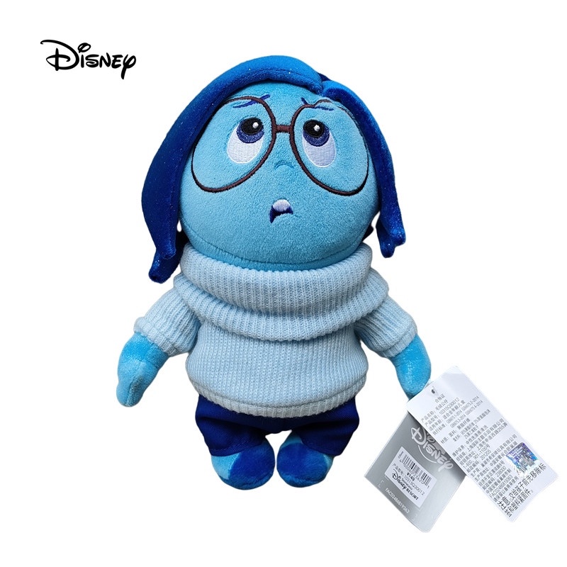 Sadness Original Disney Movie Inside Out Cartoon Plush Toy Dolls 26cm ...