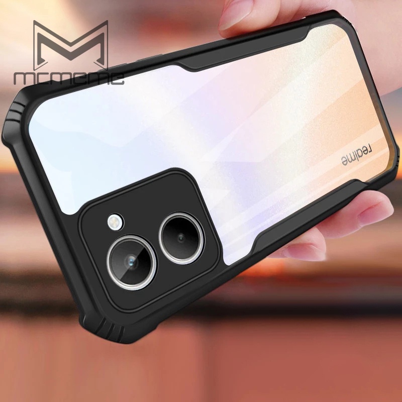 เคสอะคริลิคใส กันกระแทก Realme 13 12 12x 11 11x 10 Pro Plus | Shopee Thailand