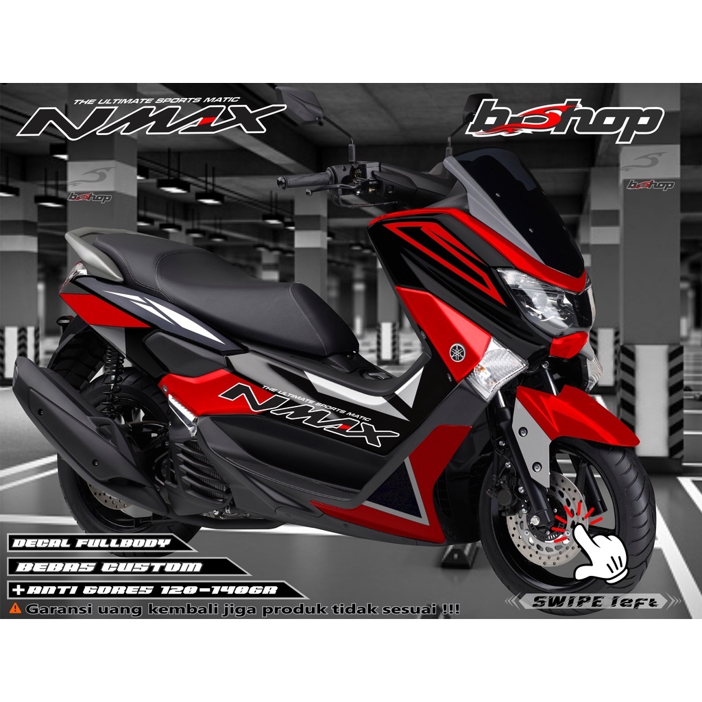 สติ๊กเกอร์รูปลอก nmax เก่า ใหม่ ล่าสุด Variation ฟรี CUSTOM Can nmax ...