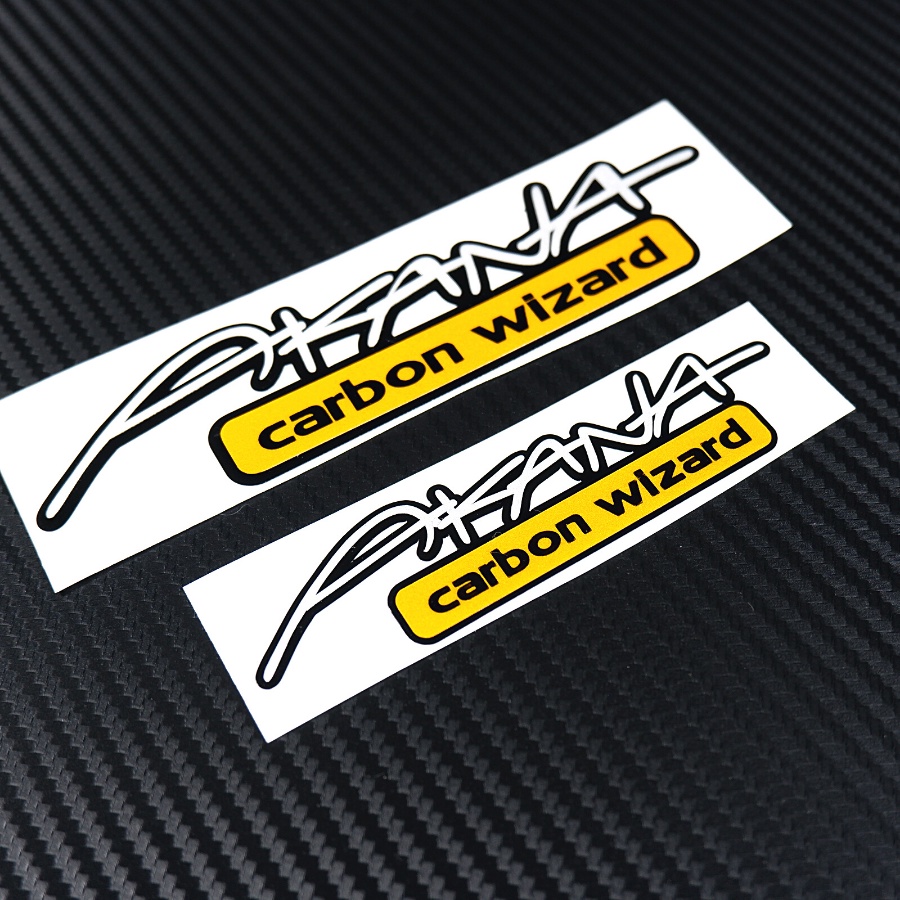 สติ๊กเกอร์ AKANA carbon wizard สะท้อนแสง | Shopee Thailand