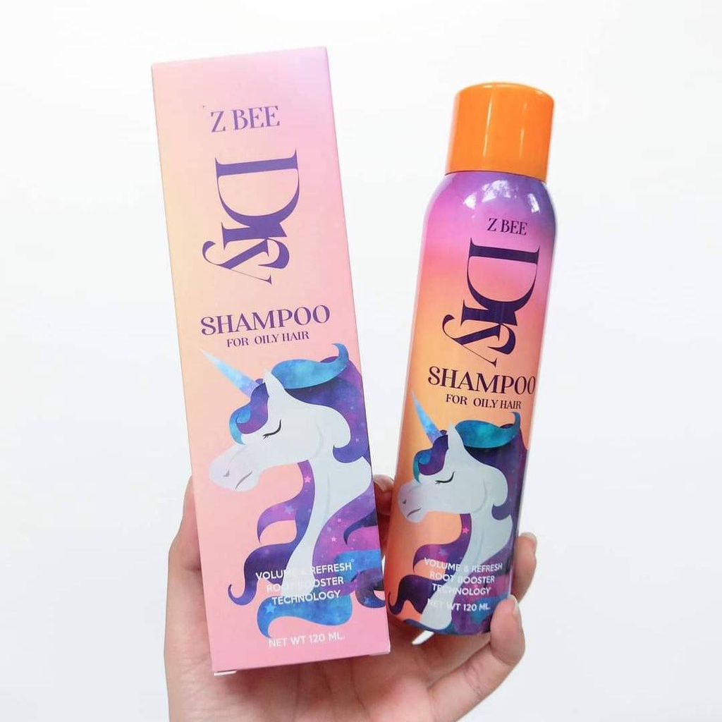 Dry Shampoo Z Bee ดรายแชมพู สเปรย์สระผมแบบแห้ง 120 ml. | Shopee Thailand