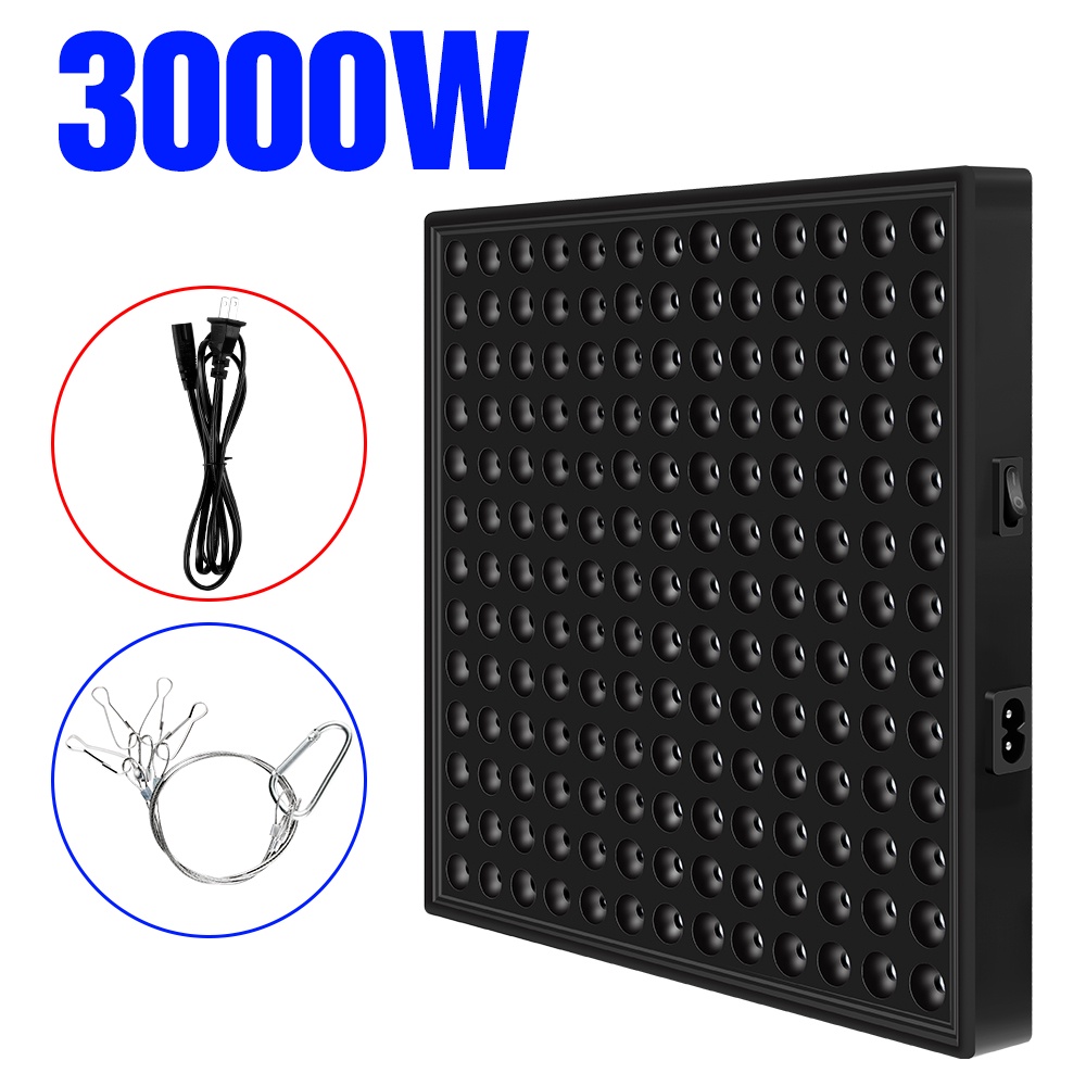 5000W Quantum LED ไฟพืชเติบโต Full Spectrum เรือนปลูกโคมไฟดอกไม้เมล็ด ...
