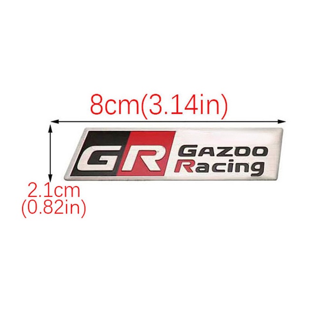 Car Steering Wheel Center Logo Emblem Labeling Sticker For Toyota Gr ...