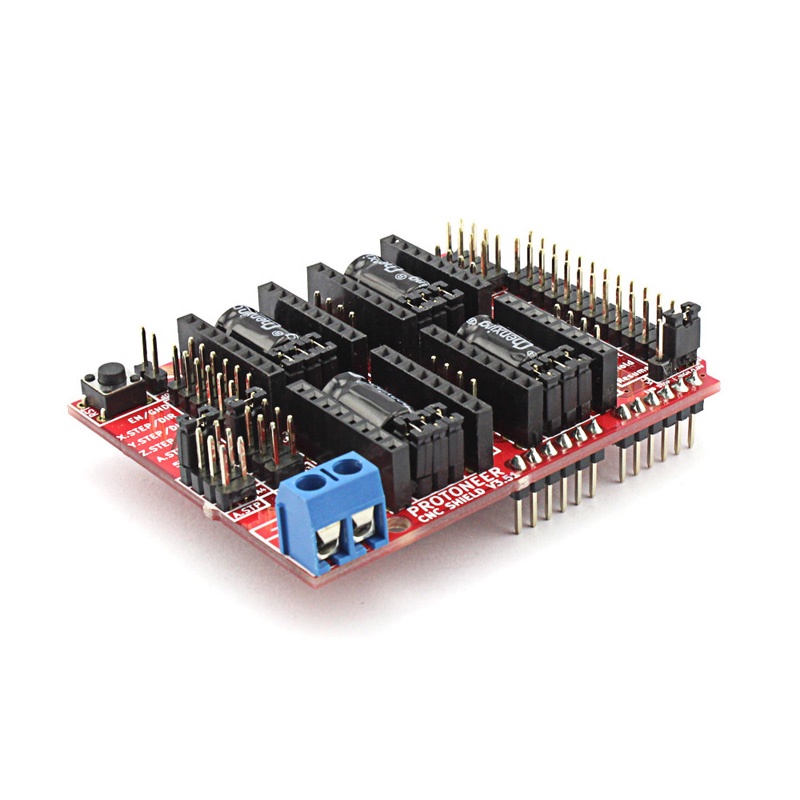Elecrow CNC Shield V3.51 for Arduino 3D Printer Development Board Micro Controllers GRBL v0.9 ...