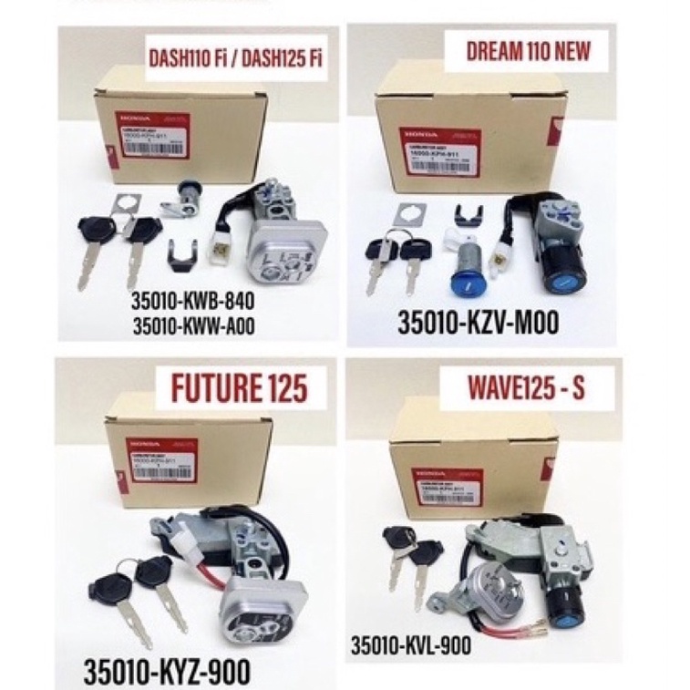 ชุดสวิตช์หลัก HONDA FUTURE 125 WAVE 125S DASH KEY SWITCH | Shopee Thailand