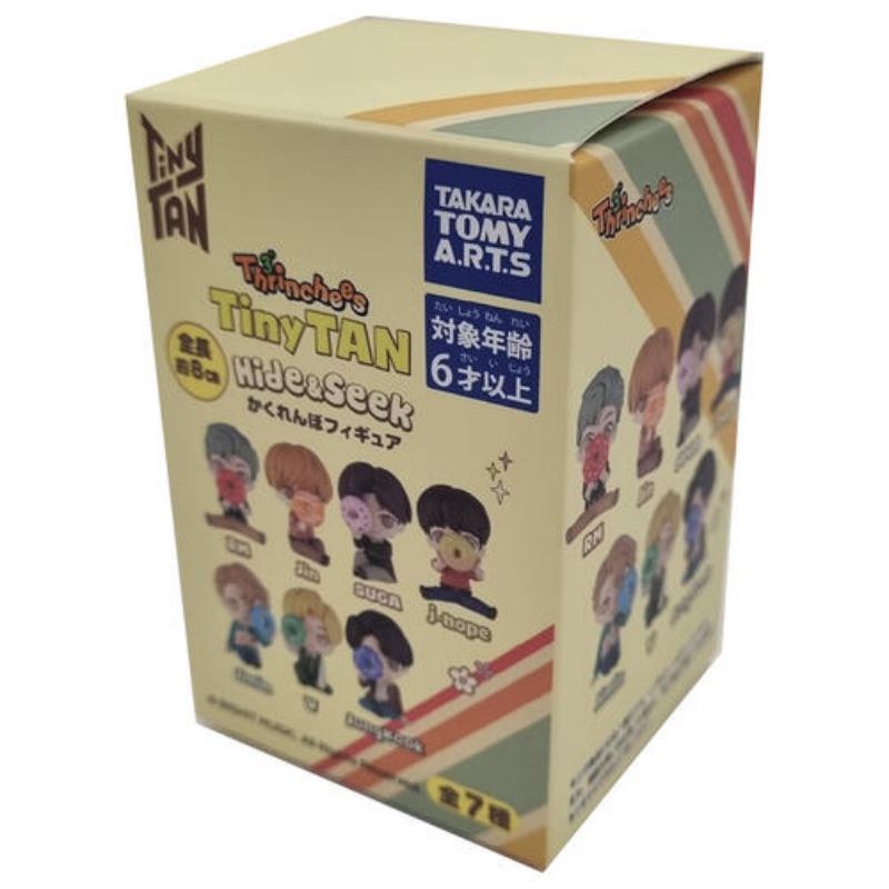 BTS Thrinchees TinyTAN Hide & Seek Figure - Assorted | Shopee Thailand
