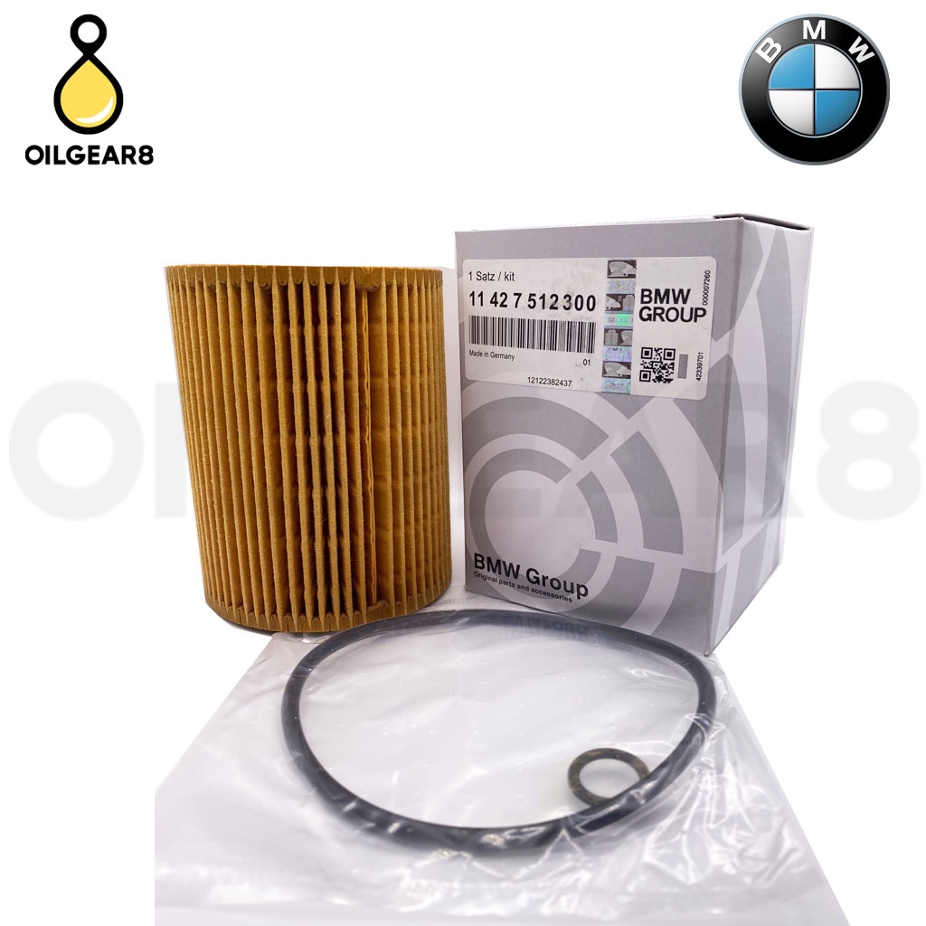 11427512300 กรองน้ำมันเครื่อง BMW เครื่อง M52 M54 รุ่น E36 E46 E39 E60 ...