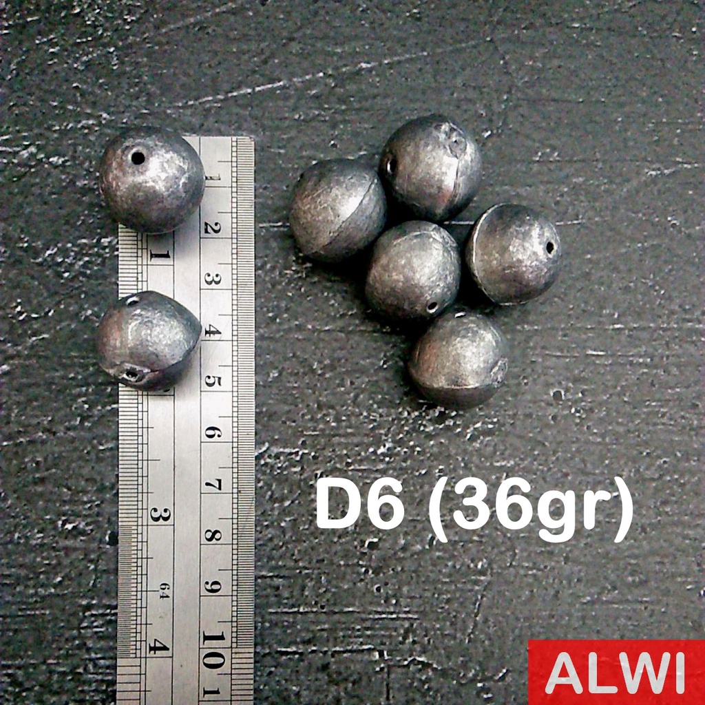 [150GR] อุปกรณ์ตกปลาดีบุก ทรงกลม รูกลาง D1 D2 D3 D4 D5 D6 | Shopee Thailand