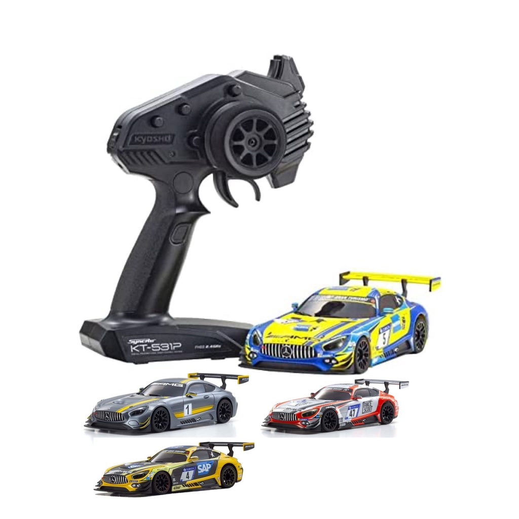 MINI-Z RWD series เริ่มตั้งค่าการควบคุมวิทยุ Mercedes AMG GT3 24H ...