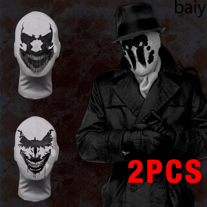 Watchmen Rorschach Face Mask Magic Bandana Windproof สกีเดินป่าตั้ง ...