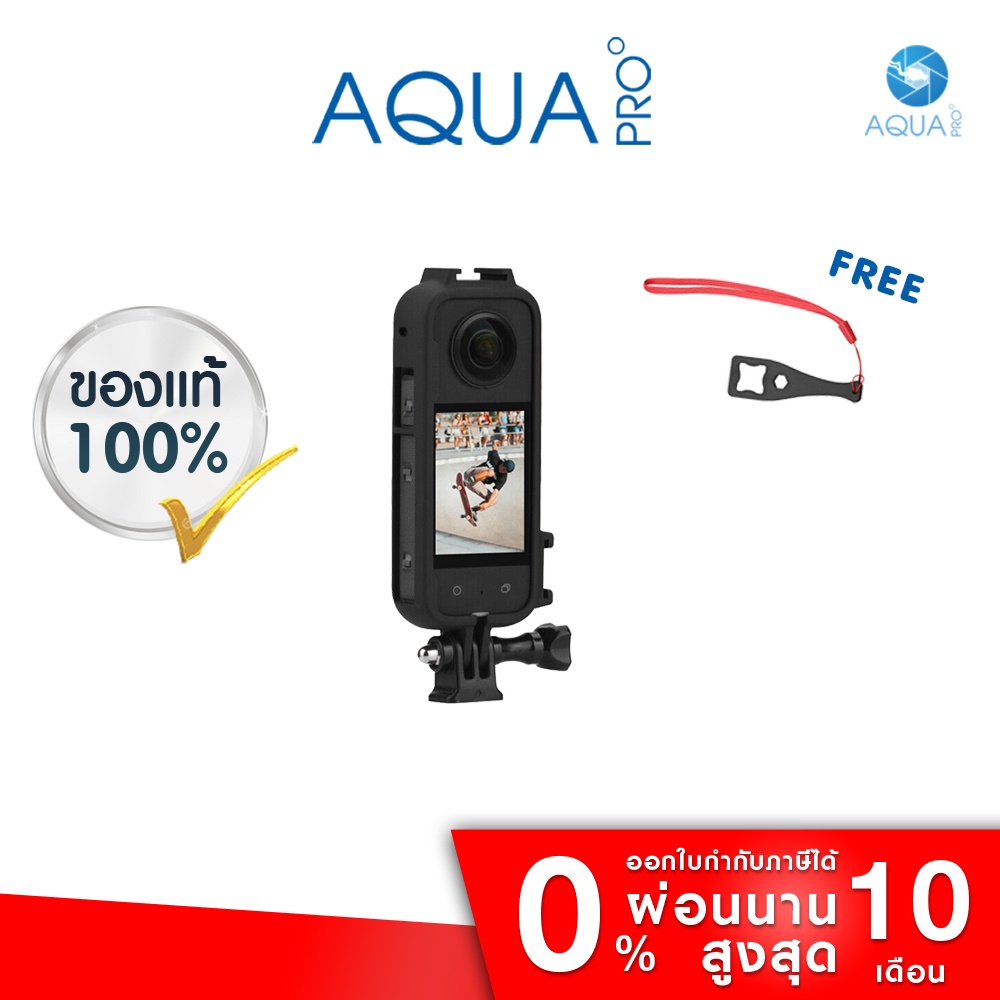 Insta360 X3 Frame Mounting Anti-drop Cage Border with 2 Cold Shoe Mount ...