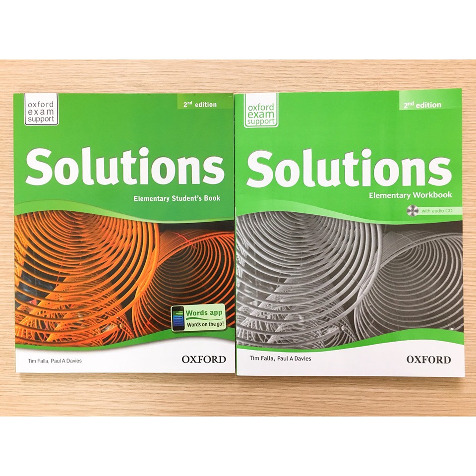 หนังสือ - Solutions Elementary 2nd Edition - ชุด 2 เล ่ ม | Shopee Thailand