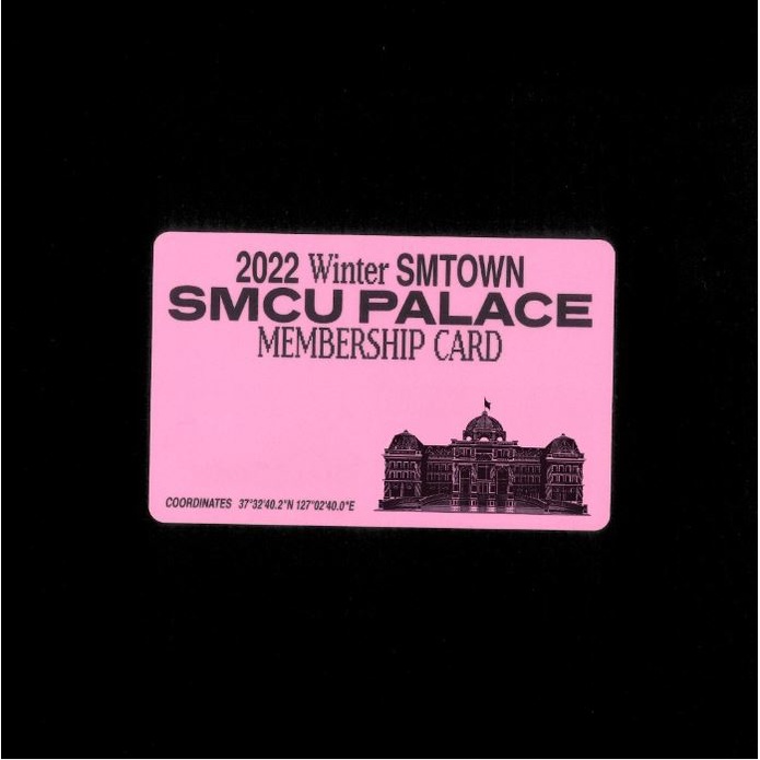 พร้อมส่ง 2022 Winter SMTOWN SMCU PALACE (Membership Card Ver.) | Shopee Thailand