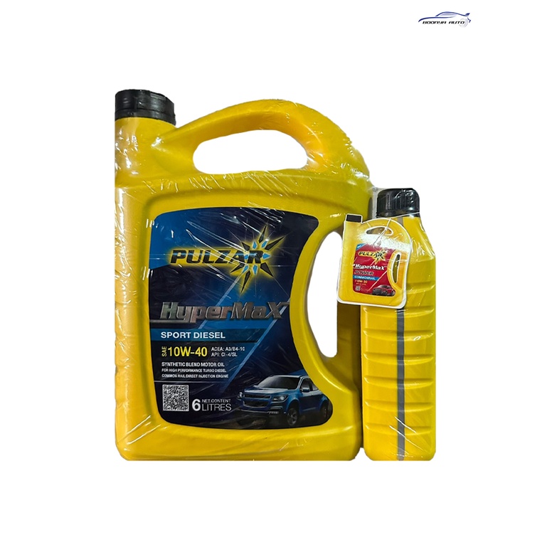 น้ำมันเครื่อง Pulzar 10w-40 Diesel 6+1L | Shopee Thailand