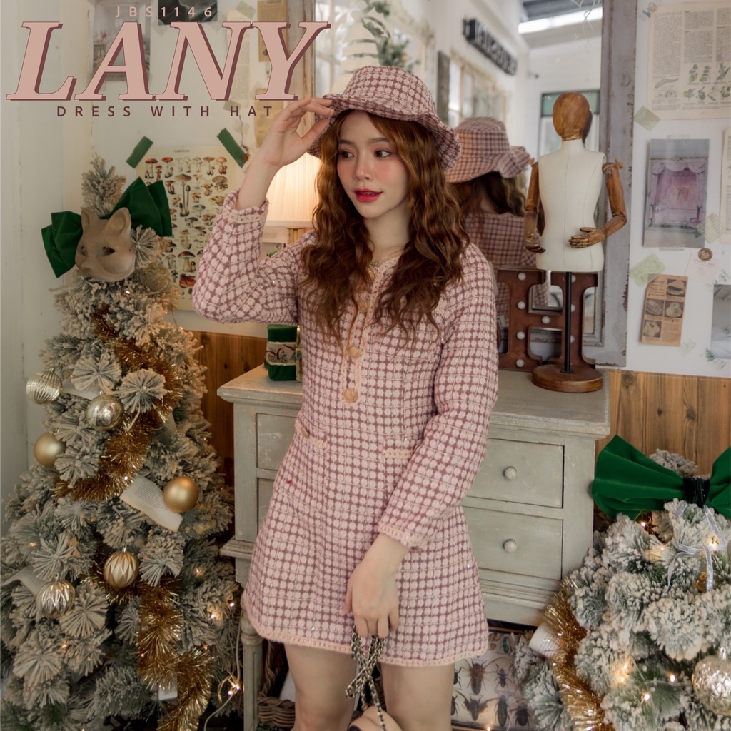#JBS1146 Lany Dress with Hat | Shopee Thailand