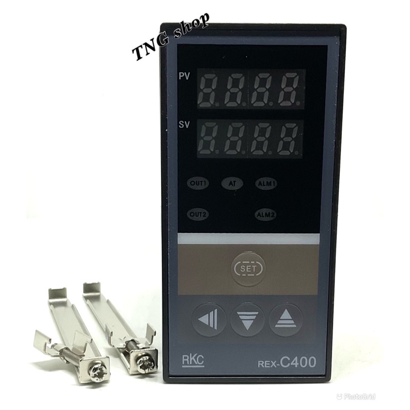 เครื่องควบคุมอุณหภูมิระบบ PID รุ่น REX-C400 0-1300องศา Temperature Controller ขนาด 48x96 ไฟออก ...