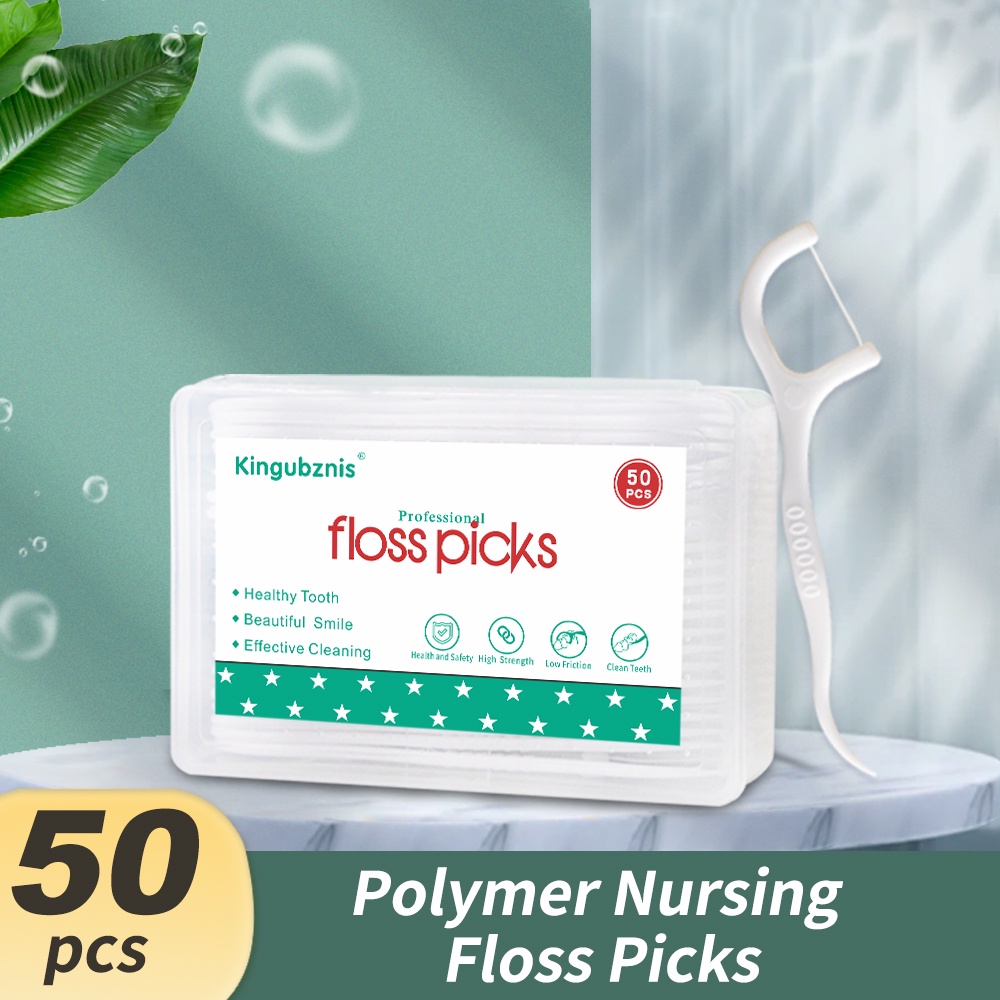 Kingubznis Portable Boxed Dental Flosser Travel Floss Picks Toothbrush ...