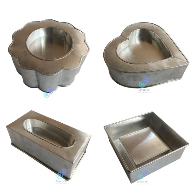 Sunken Round Concave sakura Pan,เว้าสแควร์กล่องเว้ารักเว้า 18 20 22 ...