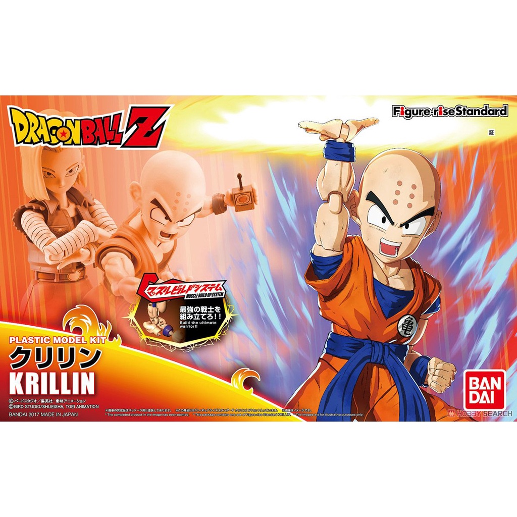 Bandai Figure rise Standard Krillin : 1209 Xmodeltoys | Shopee Thailand
