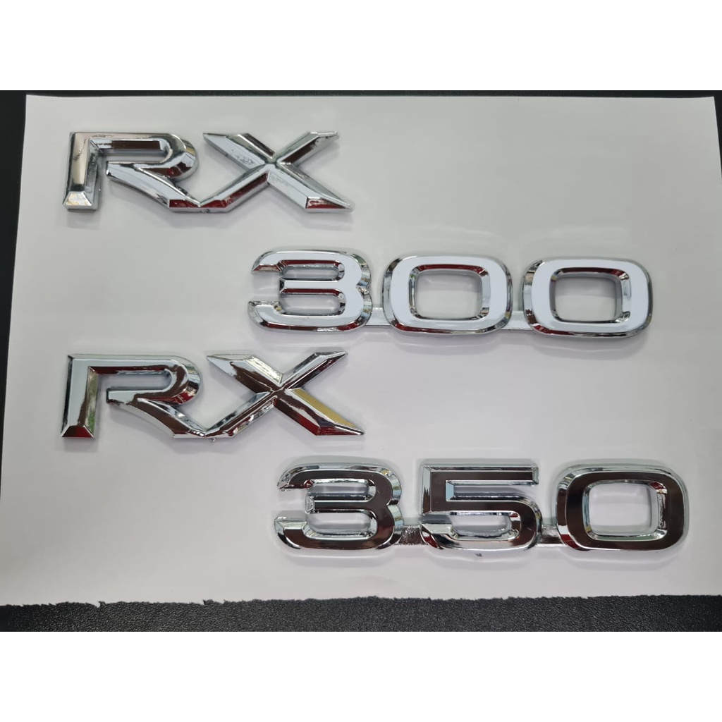 โลโก้สัญลักษณ์โลหะ XINFAN Lexus LX300 Rx300 RX350 RX330 LX Rx 300 350 ...