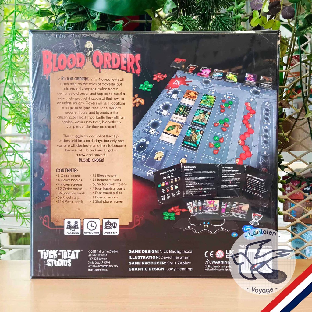 Blood Orders ห่อของขวัญฟรี [Boardgame] | Shopee Thailand