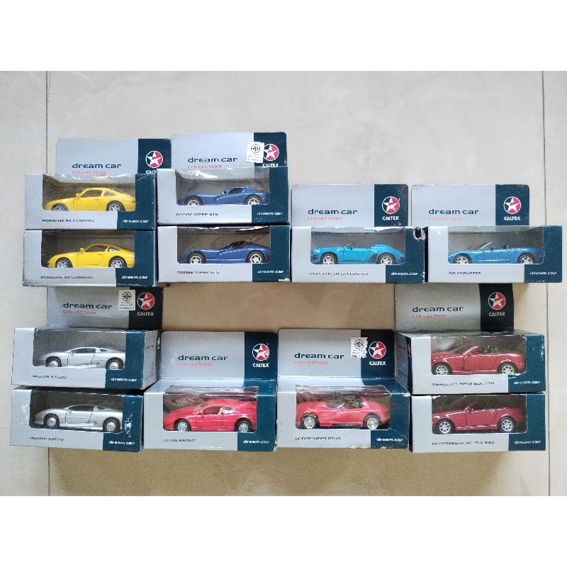 โมเดลรถ Caltex Dream Car Collection. สภาพของใหม่เก่าเก็บ Scale 1:36 ...