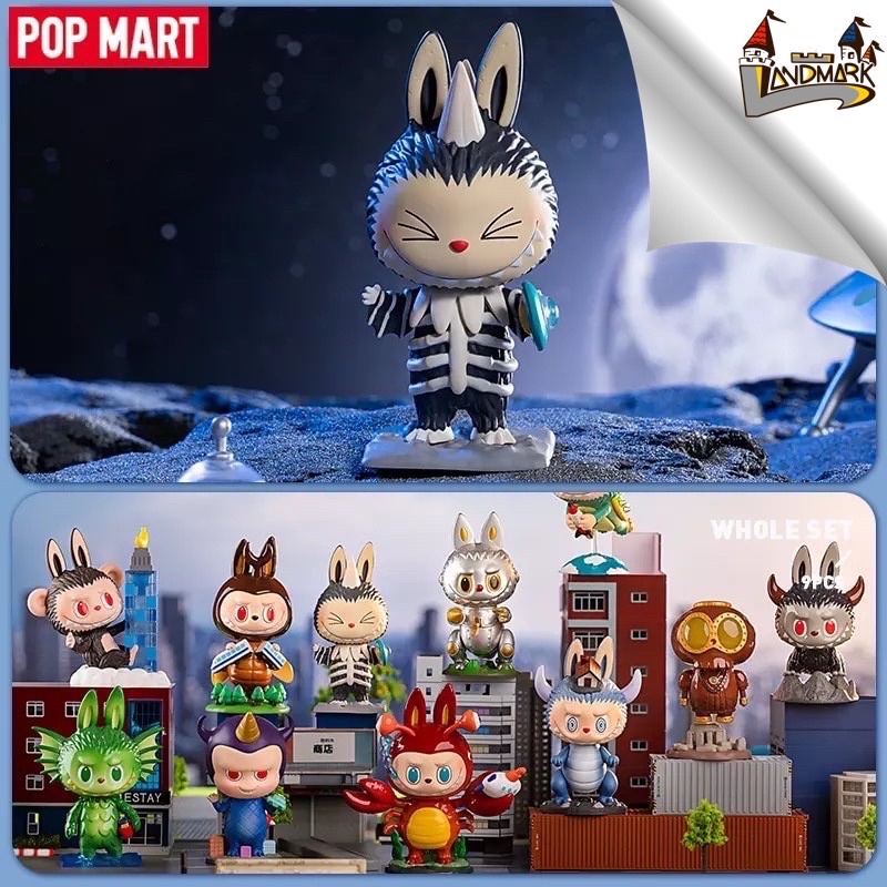 ลิขสิทธิ์แท้ กล่องสุ่ม(แบบเลือกตัว) POP MART THE MONSTERS Kaiju Series labubu ลาบูบู้ ไคจู ...