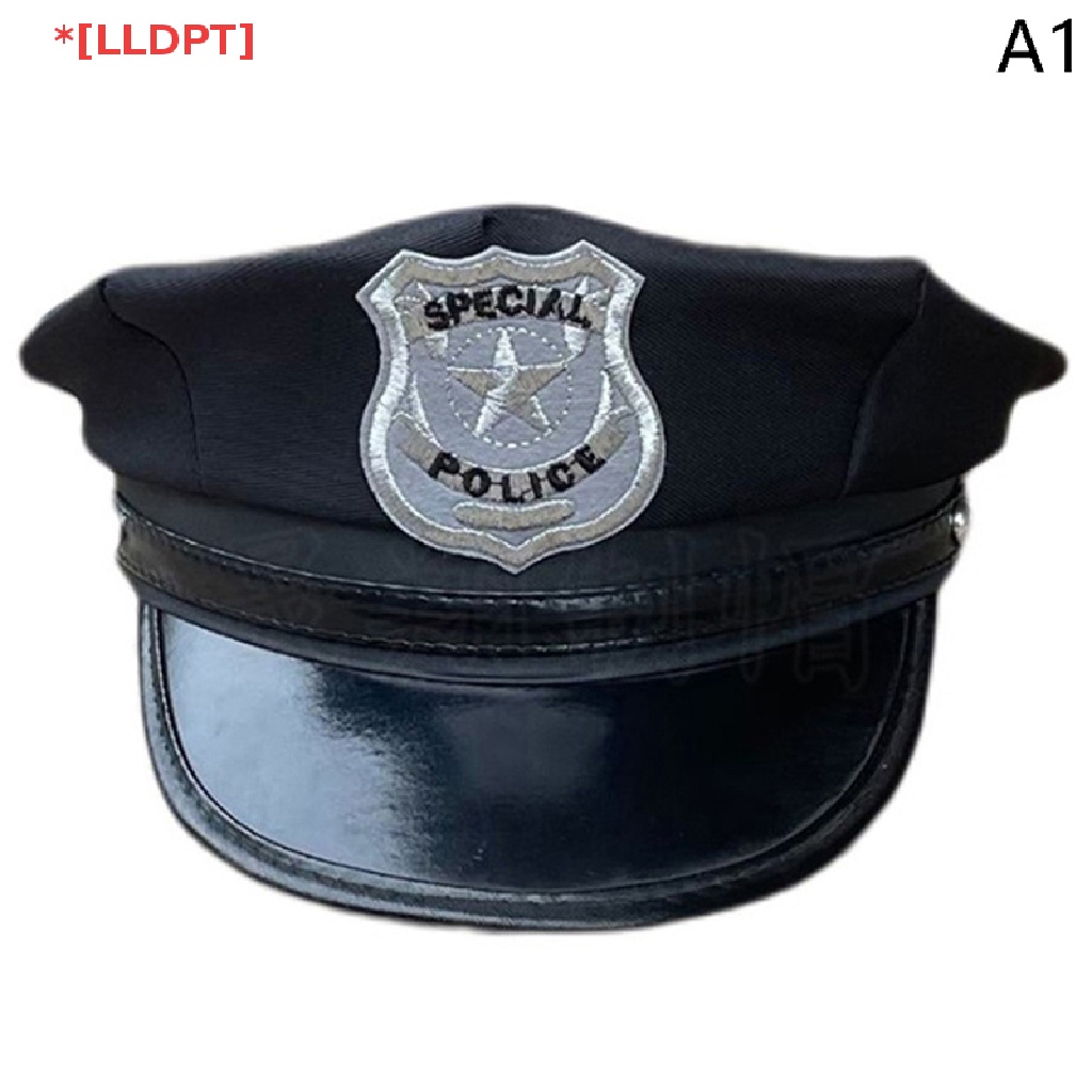 [LLDPT] 1Pc Creative Octagon Police Cap Classic Adults Police Hat ...