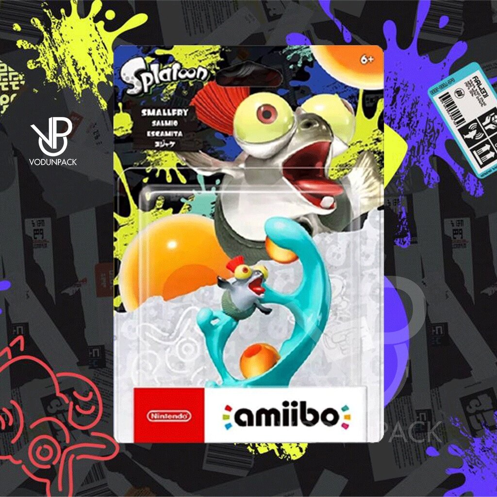 [Amiibo] Splatoon 3 แท้ Deep Cut / Shiver / Frye / SERIES FIGURE INKLING เซ้ท 3 ตัว หรือ แยก อมิ ...