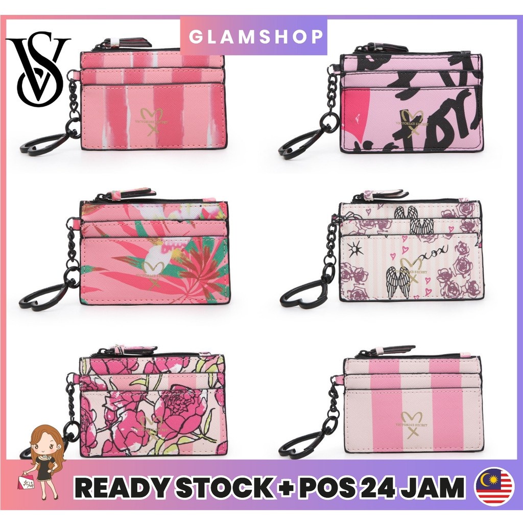 Glamshop Victoria's Secret กระเป๋าใส่บัตร ขนาดเล็ก / กระเป๋าสตางค์ ...