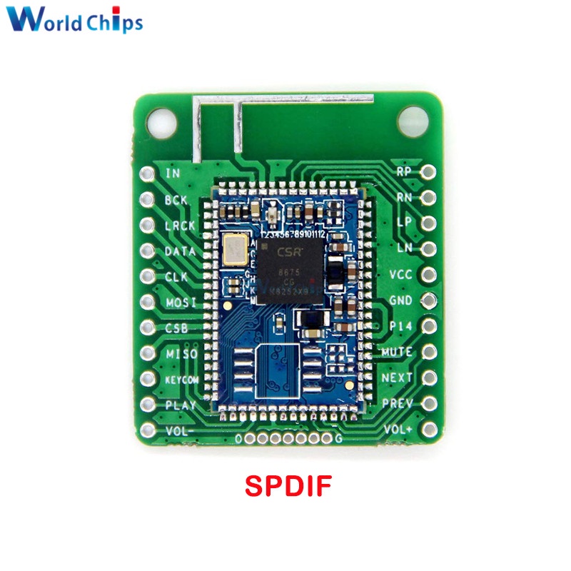 CSR8675 Bluetooth V5.0 Low Power Bluetooth Audio Module Receiver Board ...