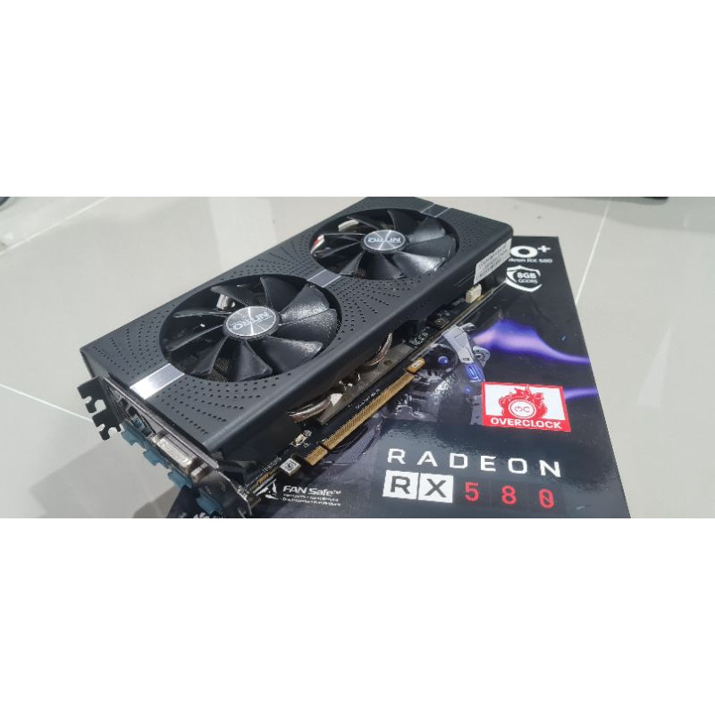 การ์ดจอค่ายแดง RX580 8G Sapphire Nitro+ มือสองร้านเกมส์ | Shopee Thailand