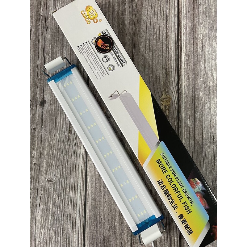 ไฟราง LED Coco พร้อมไฟ RGB (3 โหมด) สําหรับถัง 30-60 ซม. สําหรับตู้ปลา ...