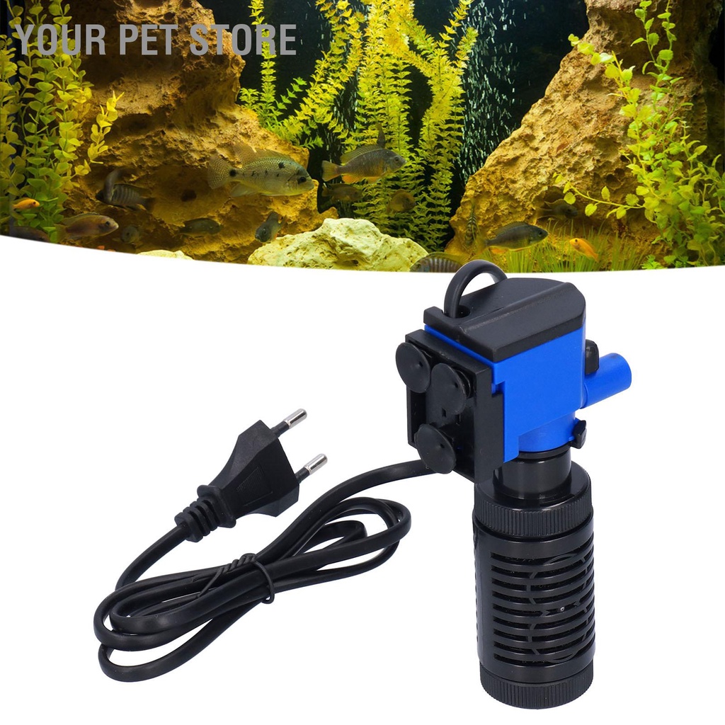 Your Pet Store ZY‑M2 Aquarium Internal Filter Low Water Level Oxygen ...