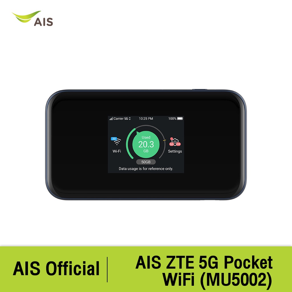 AIS ZTE 5G Pocket WiFi (MU5002) | Shopee Thailand