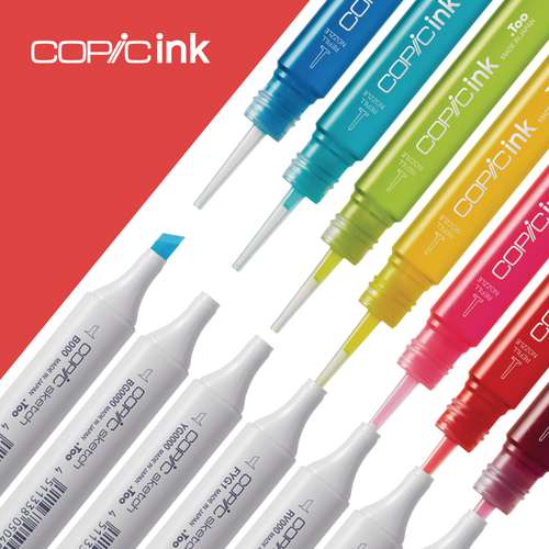 [1/3] Copic ink refill BV, V, RV, R, YR, Y, YG, G I หมึกเติมปากกา Copic ...