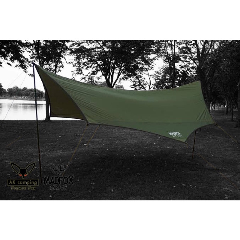 ทราป ฟรายชีท Tarp MADFOX BATWING ขนาด 5x4.5 เมตร | Shopee Thailand