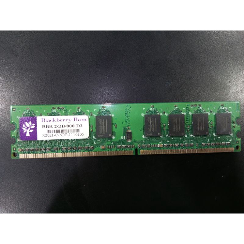 DDR2 2G BUS 800 BlackBerry มี 8 chips ประกัน Advice | Shopee Thailand