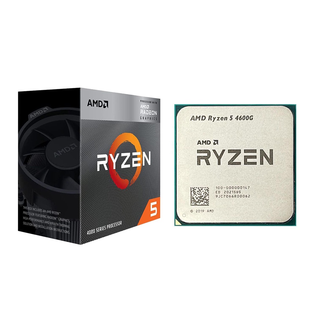 AMD Ryzen 5 4600G (6-Core, 4.2GHz Max Boost) Unlocked Desktop Processor ...