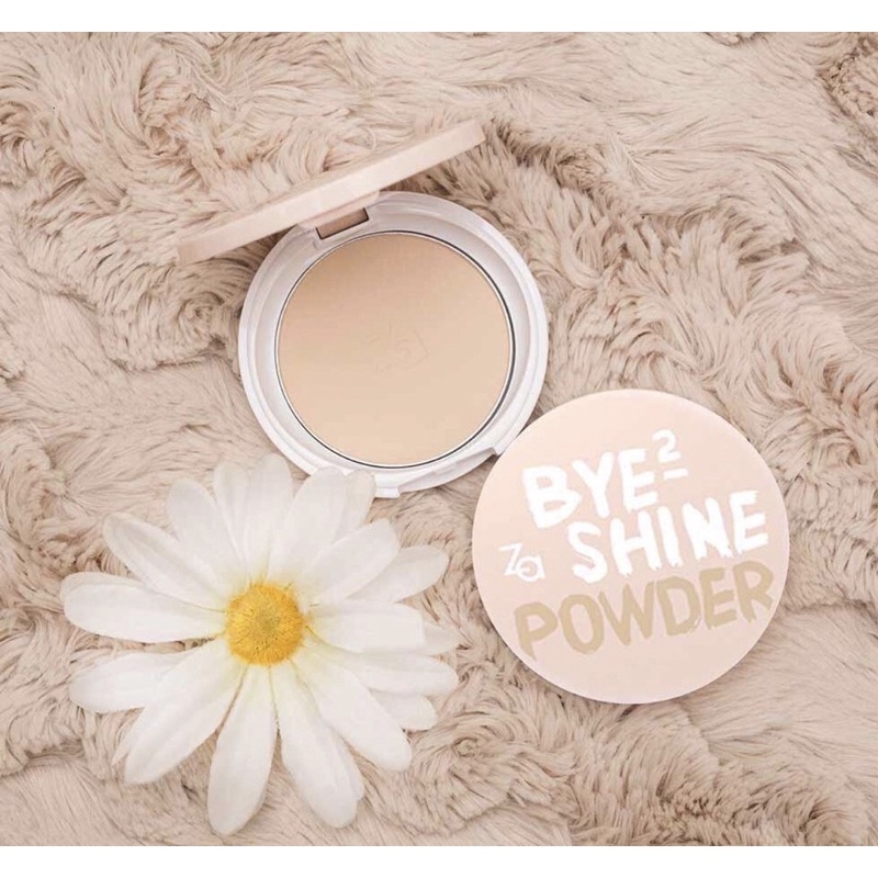 Za Bye Bye Shine Pressed Power 8 g. natural shade | Shopee Thailand