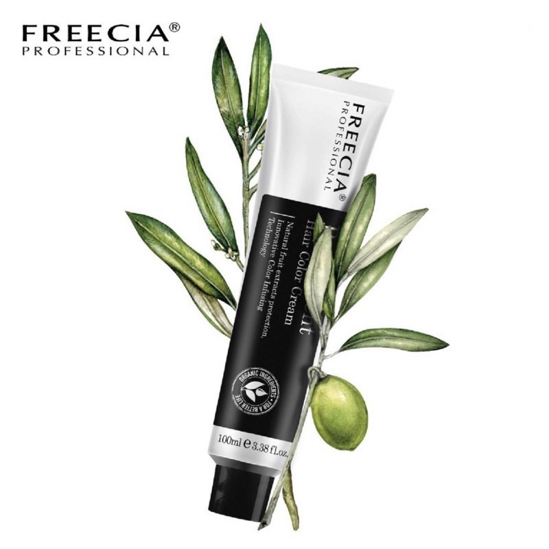 Freecia Permanent hair color cream 100 ml ฟรีเซีย สีย้อมผม ยาย้อมผม สี ...