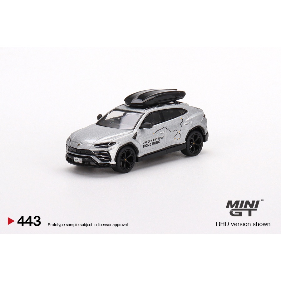 MINI GT 1/64 No.443 Lamborghini Urus "UNLOCK ANY ROAD HONG KONG" - HK ...