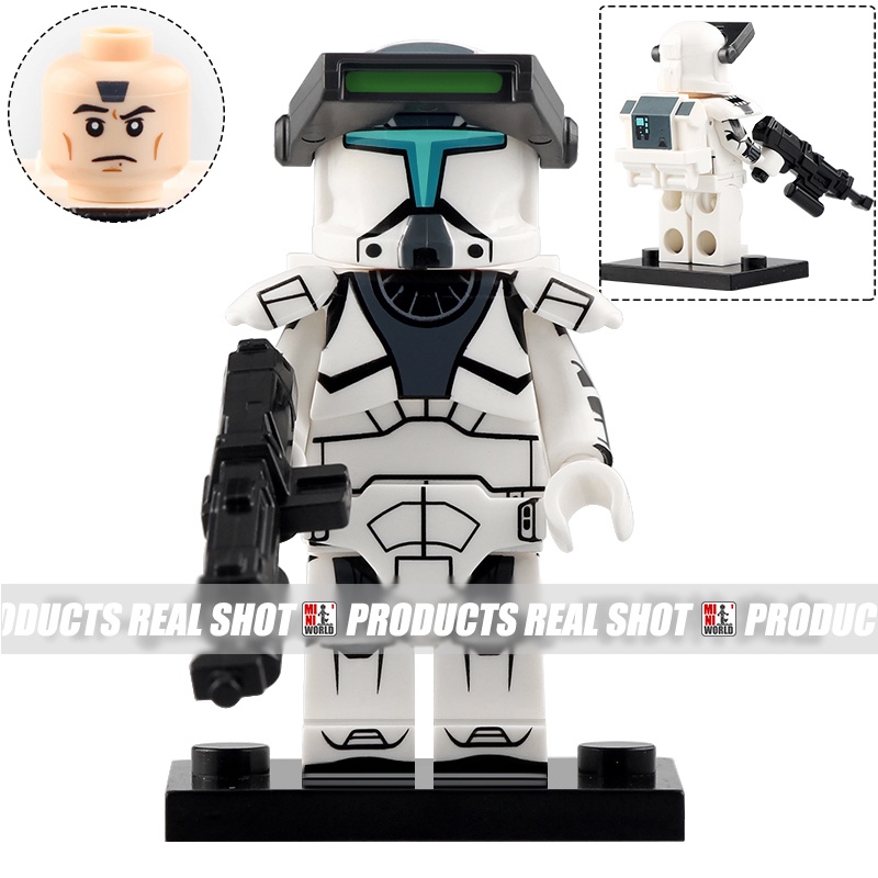 ของเล่นฟิกเกอร์ Star Wars Crosshair Echo Fives Dogma Horn Squad ...
