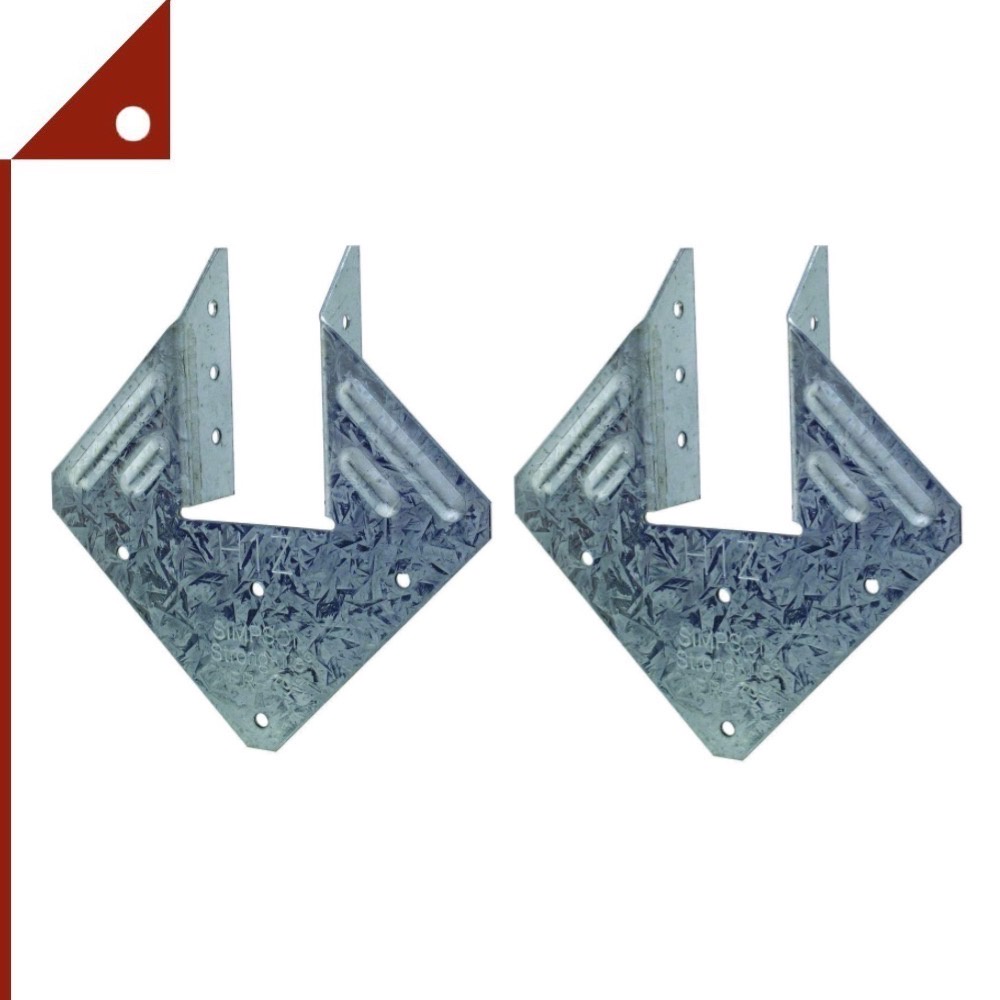 Simpson : SMPH1Z* Strong-tie H1 ZMAX Galvanized Hurricane Tie, 18 Gauge ...