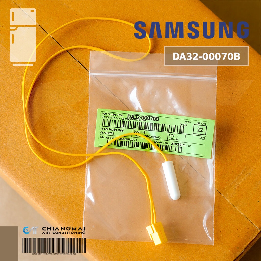 DA32-00070B เซ็นเซอร์ตู้เย็น SAMSUNG (SENSOR TEMP) เซ็นเซอร์ตู้เย็น ...