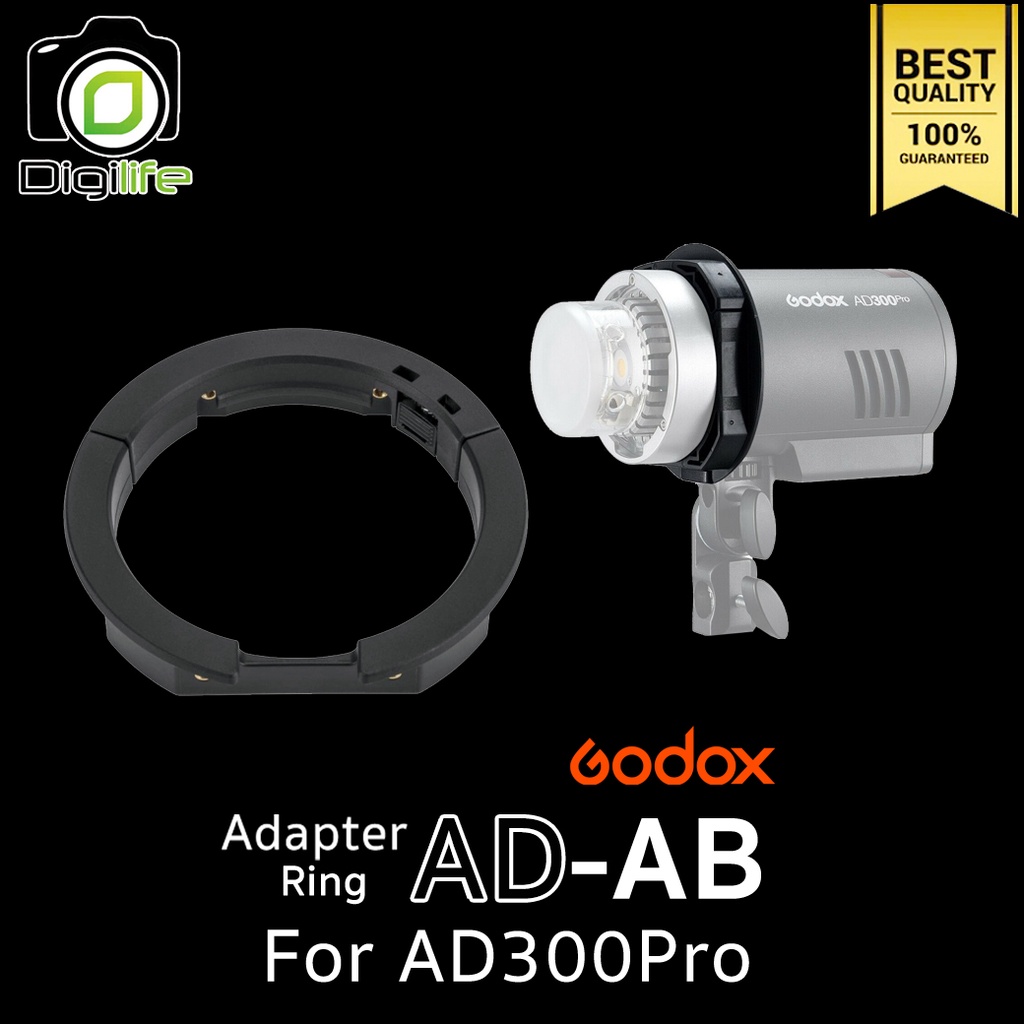 Godox AD-AB Ring Adapter สำหรับประกอบเสริมเพื่อเป็น Bowen Mount ให้กับ AD300Pro ( AD300 Pro ...